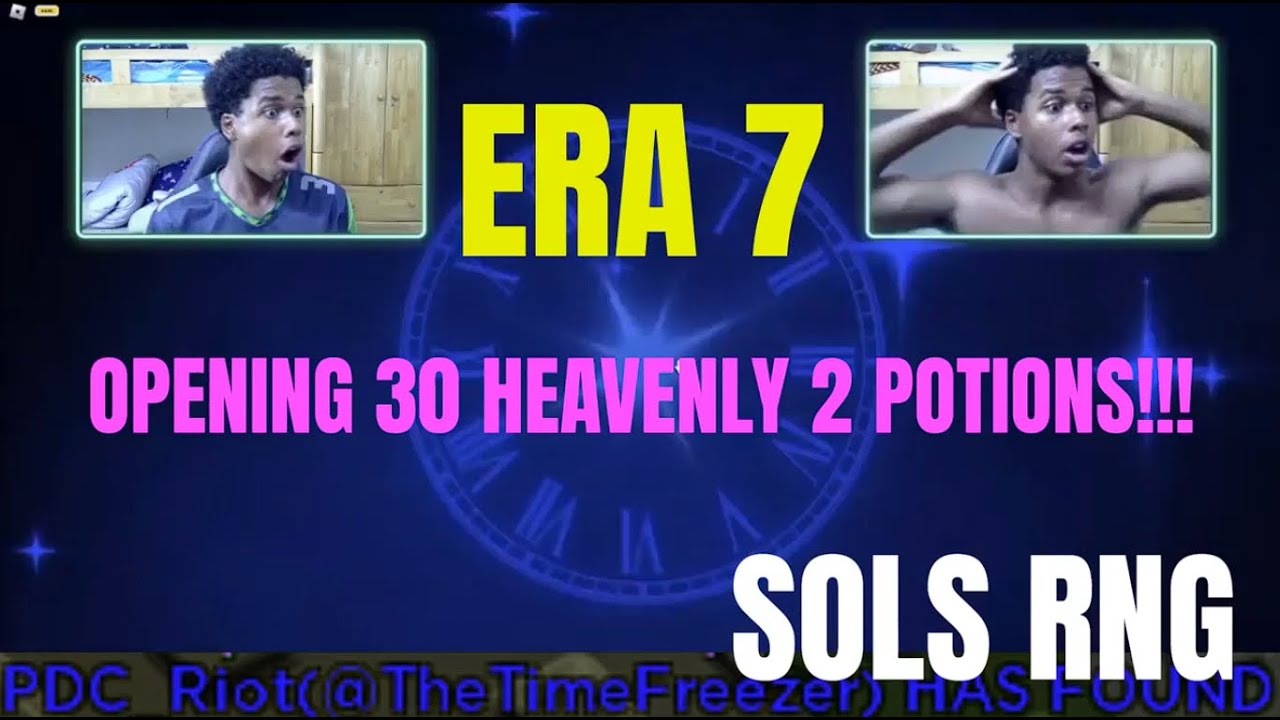 OPENING 30 HEAVENLY 2 POTIONS!!! INSANE PULLS! (SOLS RNG) - YouTube