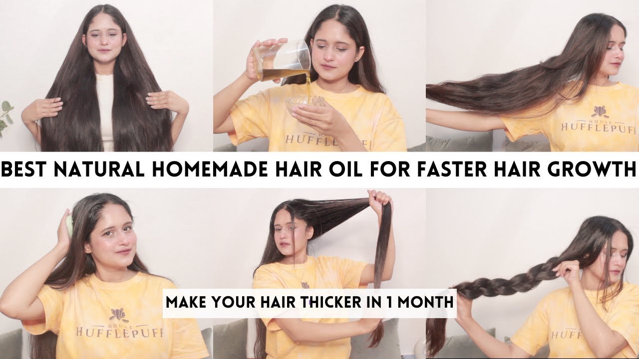 My Secret Homemade Hair Oil For Long And Healthy Hair Growth Tips For