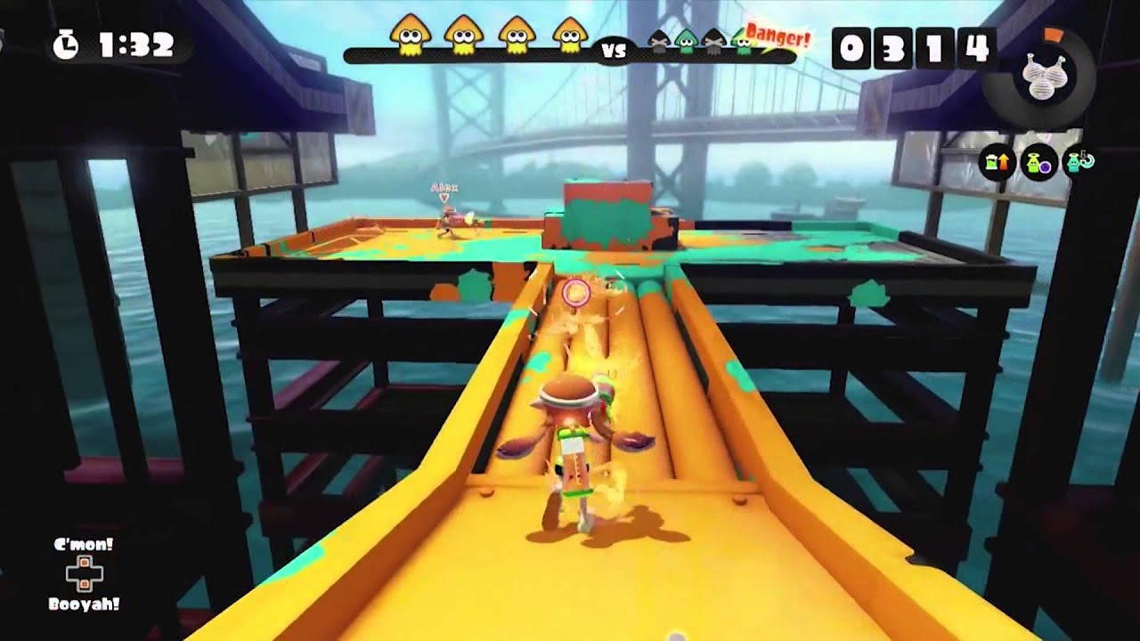 Splatoon Gameplay - Match 9 - YouTube
