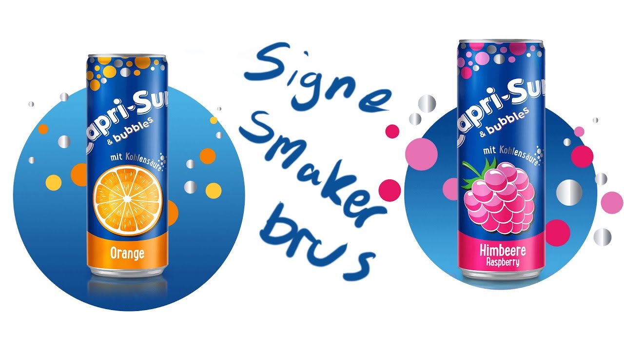 capri-sun bubbles bringebær og capri-sun bubbles appelsin - YouTube