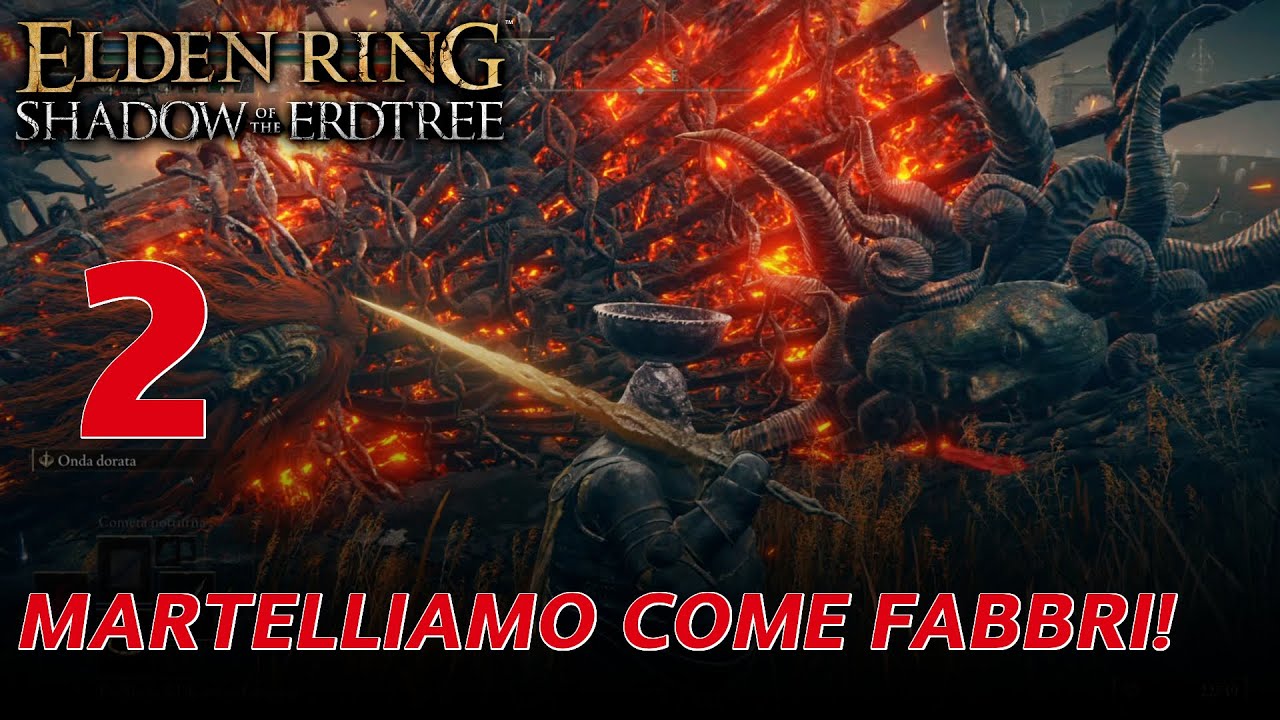 Elden Ring Shadow Of The Erdtree - Martelliamo Come Fabbri Gameplay ITA ...