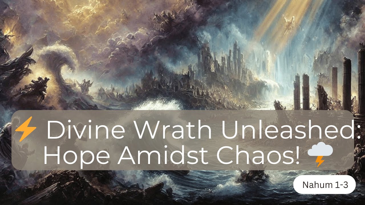 ⚡ Divine Wrath Unleashed: Hope Amidst Chaos! 🌩️ | Nahum 1-3 | 🌞 Daily ...