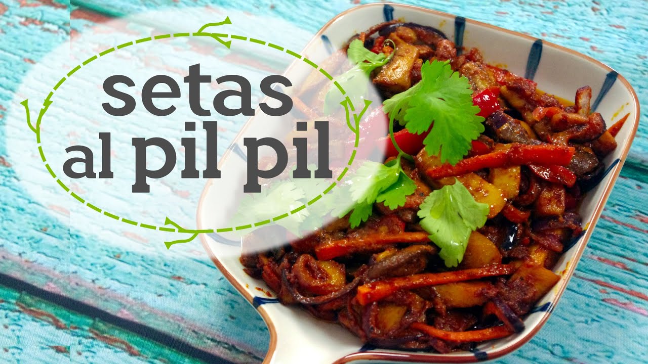Setas al Pil-Pil a lo peruano - YouTube