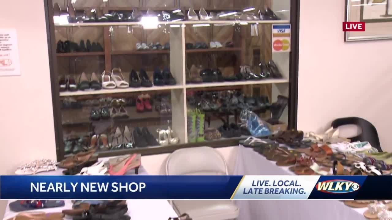 How shopping at Nearly New Shop supports a local organization - YouTube