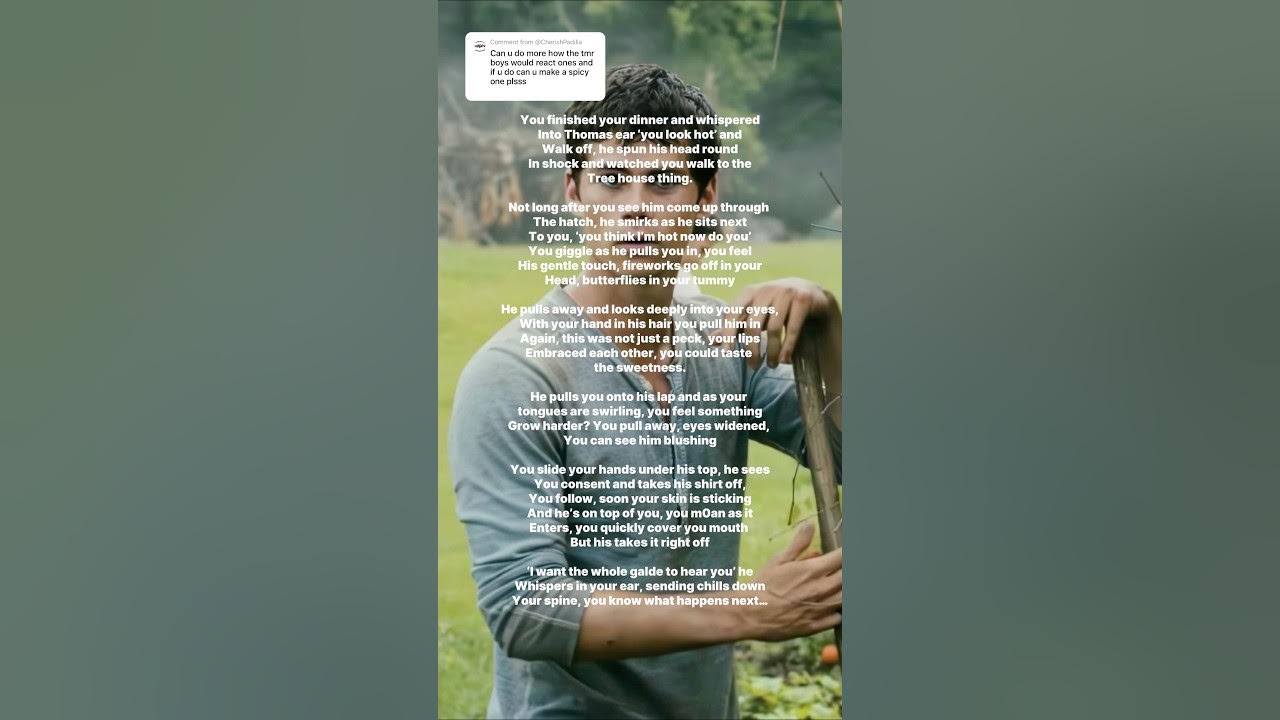 Tmr boys react to you whispering in their ear (spicy)(repost) - YouTube