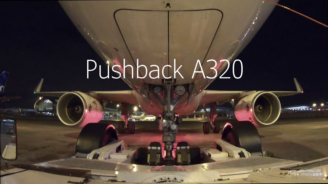 Pushback A320 Sharklets - YouTube