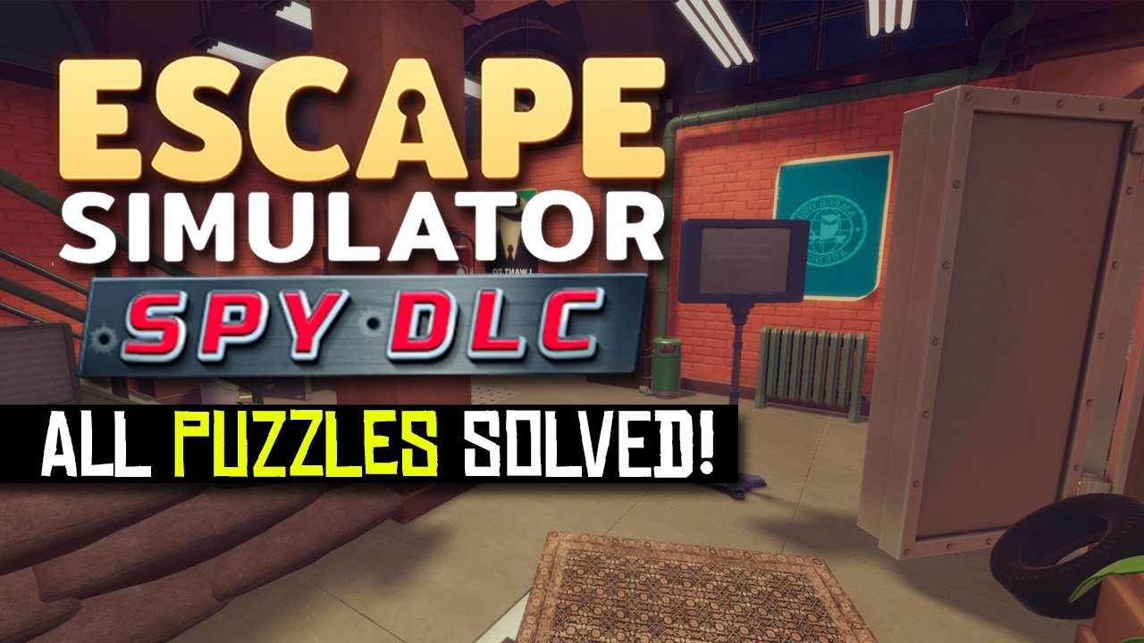 Agency Workshop SPY DLC | Puzzle Walkthrough Guide #EscapeSimulator ...