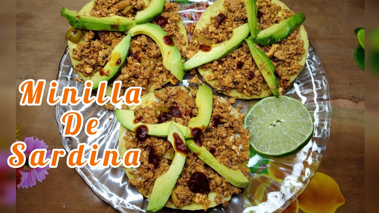 CÓMO HACER MINILLA DE SARDINA/RECETA DE MINILLA DE SARDINA # ...