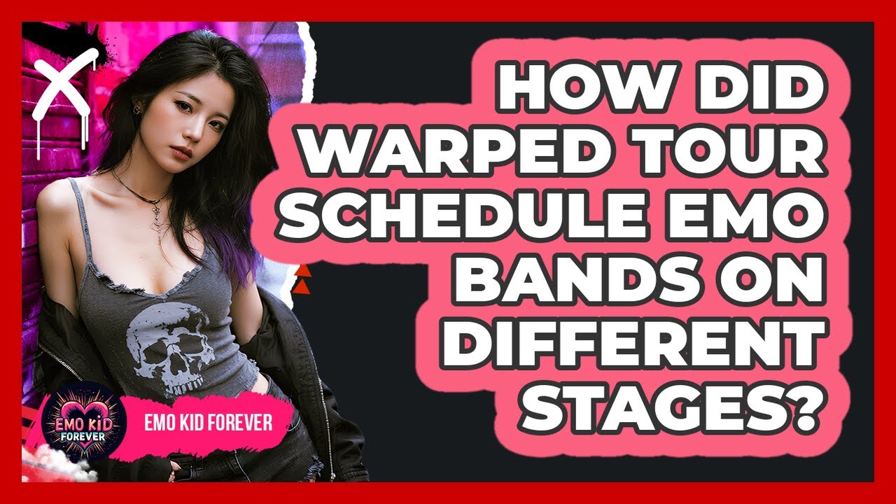 How Did Warped Tour Schedule Emo Bands On Different Stages? - Emo Kid ...
