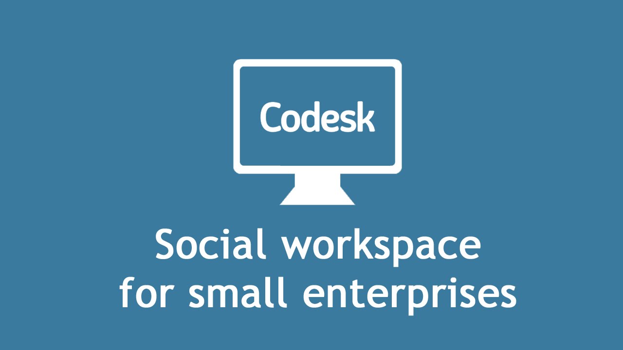 Codesk - Social workspace and group work tools - YouTube