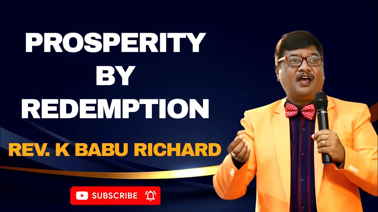 மீட்பினால் உண்டாகும் செழுமை | Prosperity by redemption | 24 Sep | Full ...