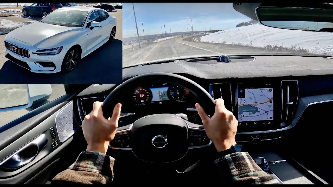 Volvo S60 Inscription AWD 2022 - POV Test Drive 3D Audio - YouTube
