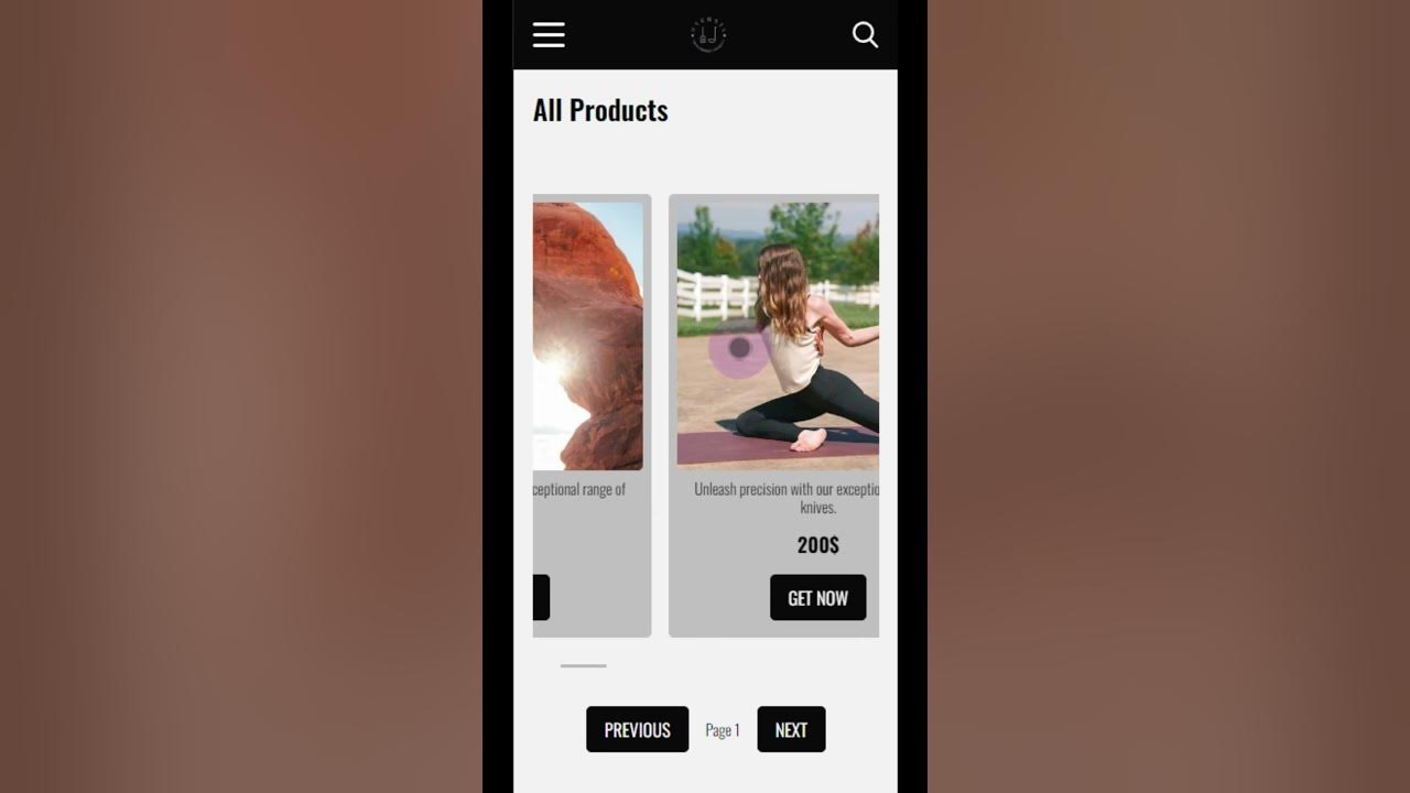 Dynamic Kitchen Utensil Showcase Html Css And Vanila Js Youtube