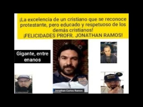 Profersor, Jonathan Ramos, dando cátedra a tres protestantes fanáticos ...