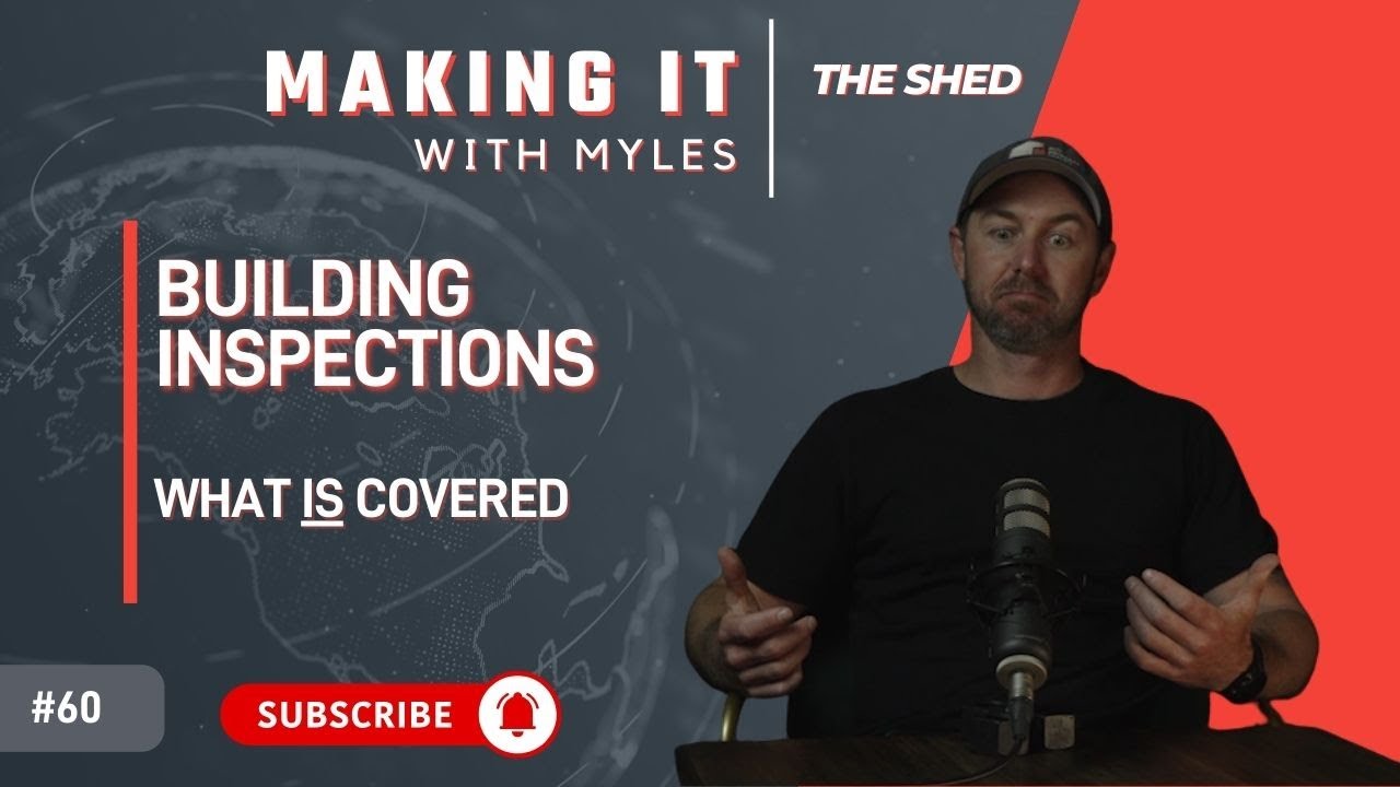 Ep 60 - 'The Shed' Building Inspections: What IS covered - YouTube