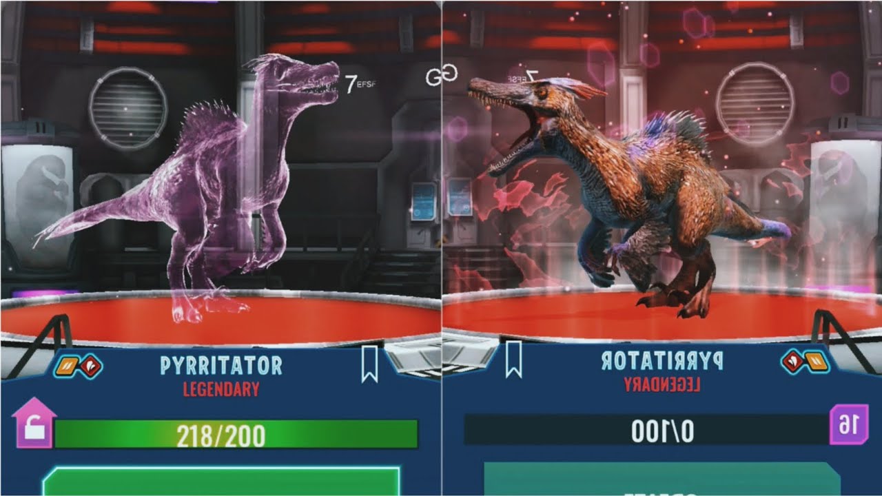 Unlock Legendary Pyrritator | Pyrritator Boss | Jurassic world alive ...