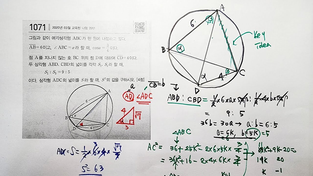 수1 삼각함수의 활용 로그함수와 수열 통합형 문항 2020년 고3 3월 교육청기출 질문에서 시작해서 조건으로 필요한 것들을