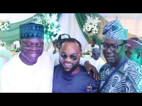 Madam saje,Damola Olatunji and Baba Latin spported at the Tampan Board ...