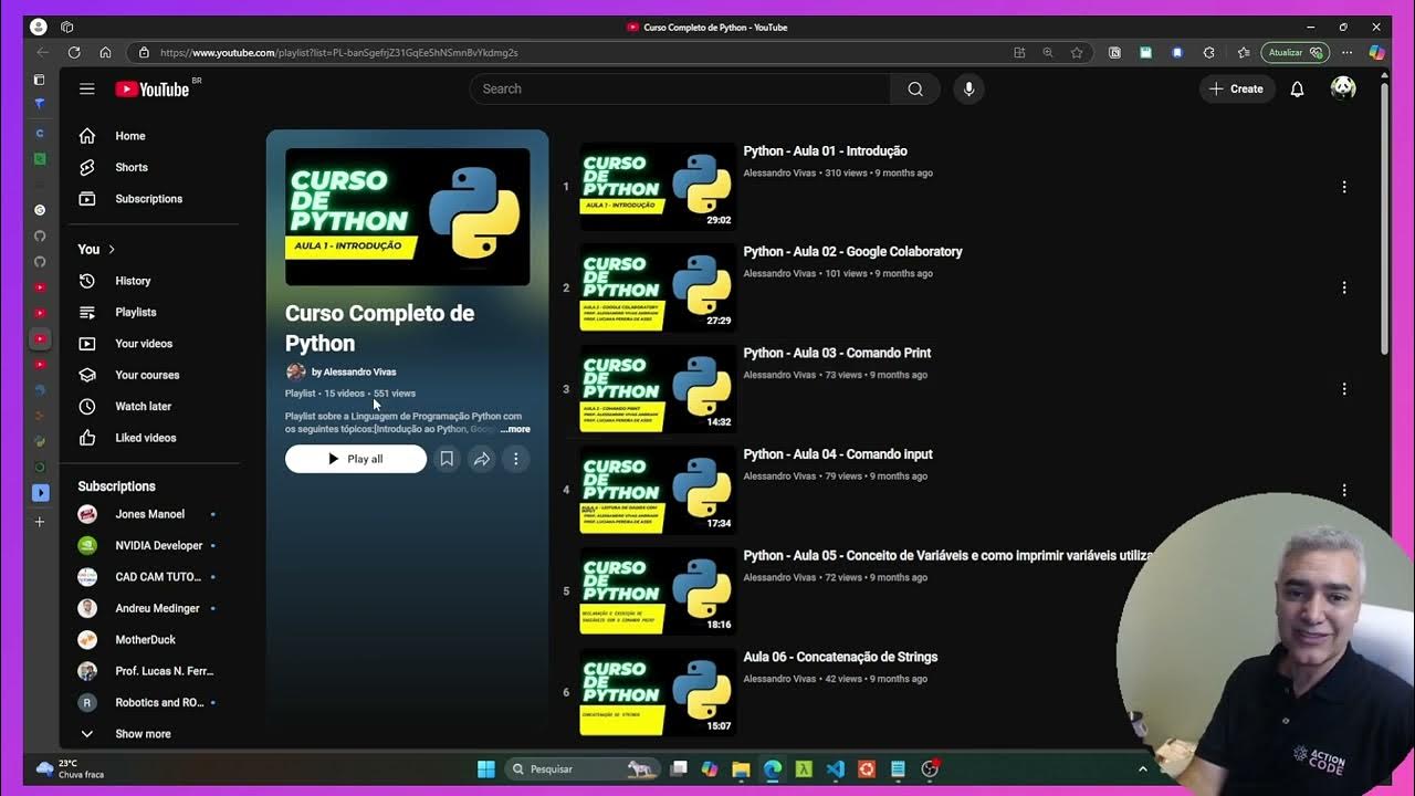 Python do Zero: estudo dirigido - YouTube