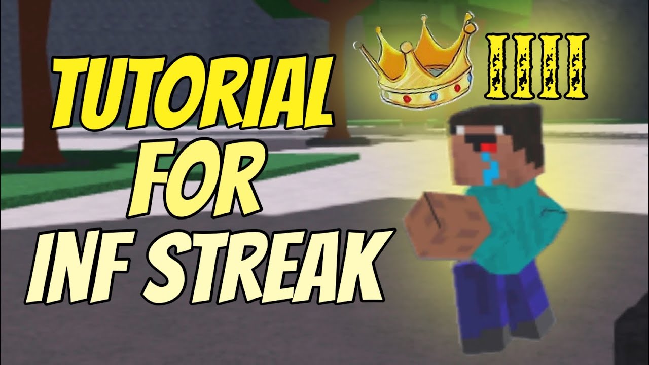 Tutorial for INF STREAK (TSB) - YouTube
