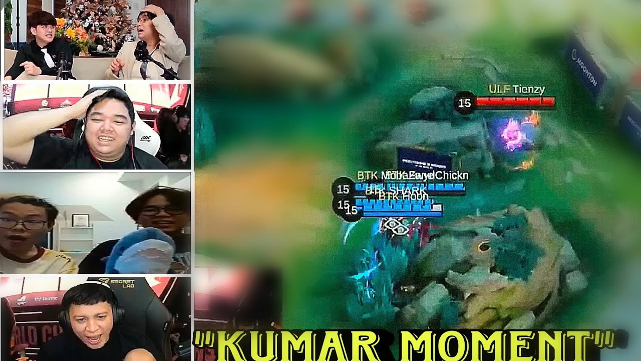 PRO PLAYER & STREAMER SCREAMING KUMAR.😂 AFTER WITNESSING TIENZY KUMAR ...