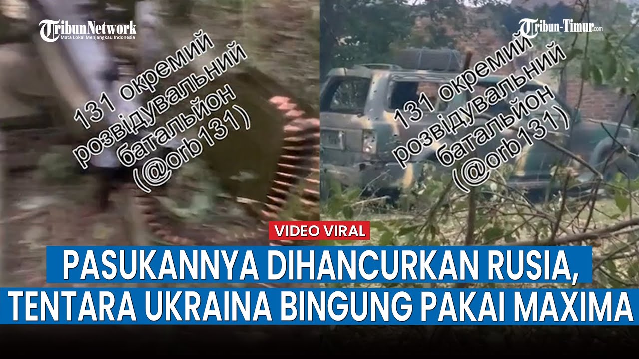 Prajurit Ukraina Disebut Kebingungan Gunakan Senapan Pulemyot Maxima ...