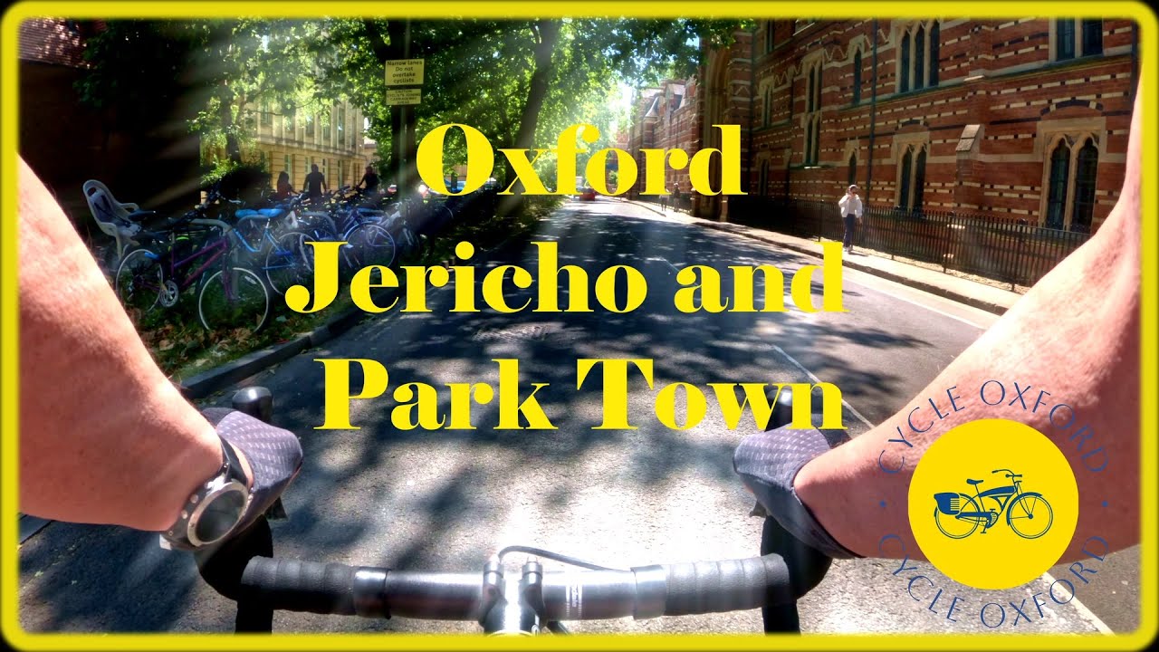 Cycle Oxford - Jericho and Park Town (4k) - YouTube