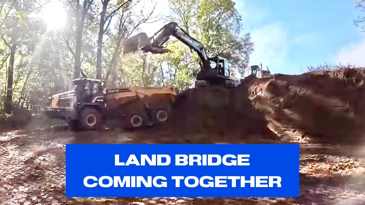 The Question is will the haul road hold up Its not looking good Land ...
