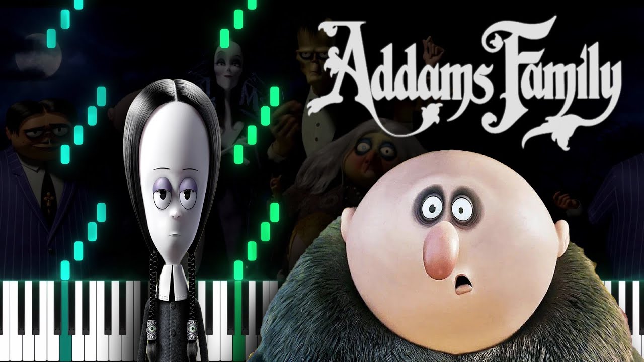 Addams Family - Main Theme | Piano Tutorial [MIDI File] - YouTube