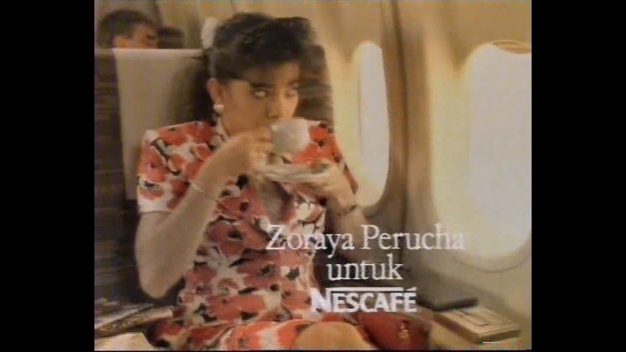 Iklan Nescafe 1991 - Zoraya Perucha - YouTube