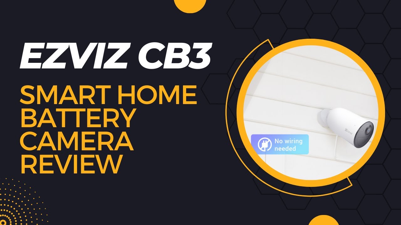 EZVIZ CB3 Wireless Security Camera Review | Techno Bashar - YouTube