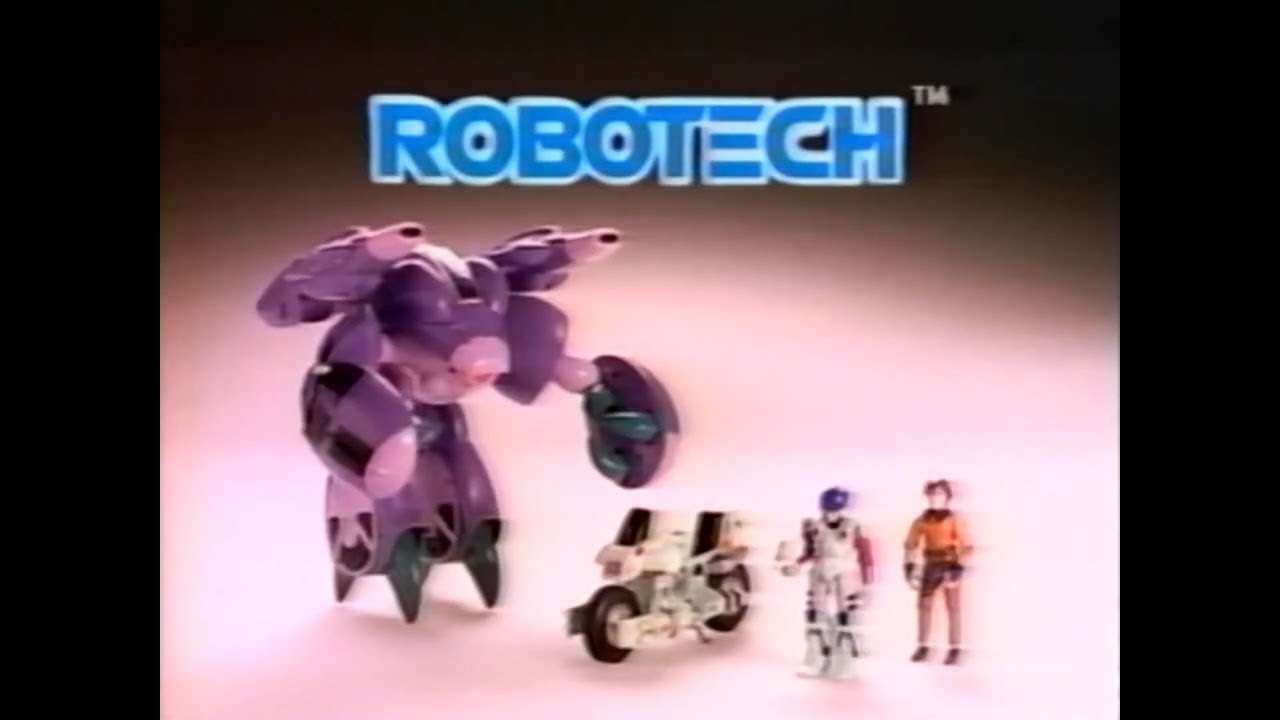 ROBOTECH Matchbox RETRO TOYS 1985 COMMERCIAL TV THE MACROSS SAGA - YouTube