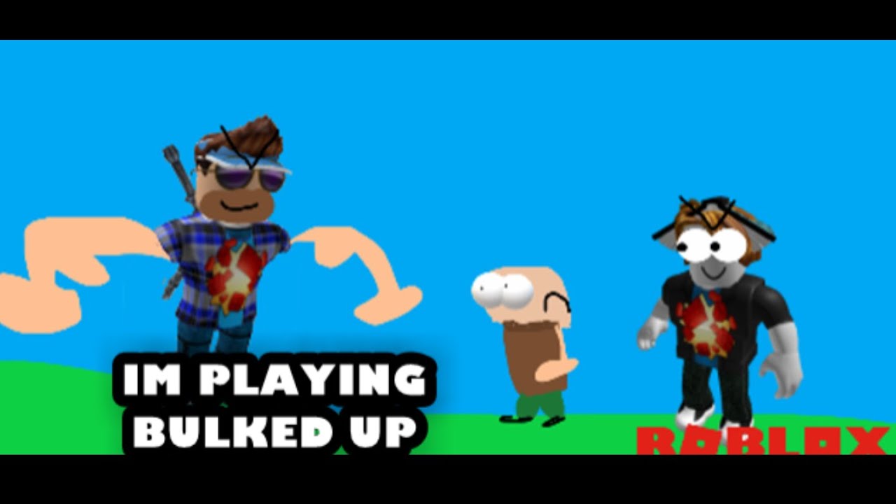 Im Playing Bulked Up! - Roblox - YouTube