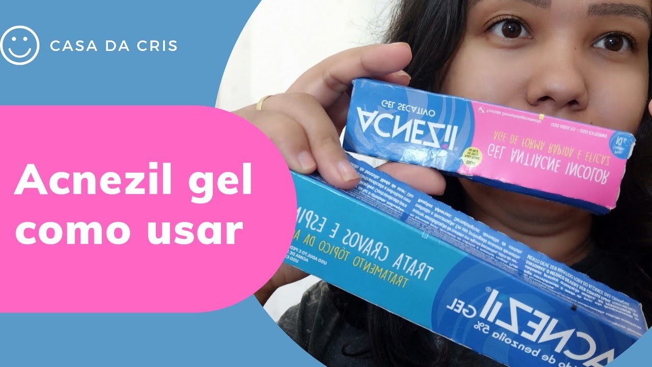 Acnezil gel como usar na prática - YouTube