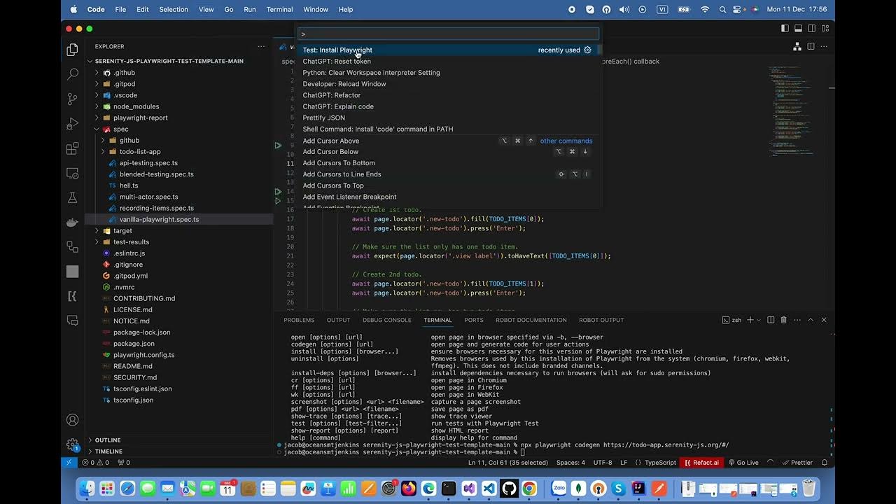 2 - Playwright TypeScript: Code Generator - Create tests without ...