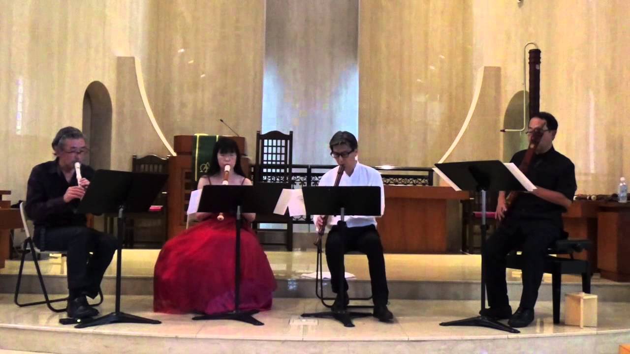 Blackbird (Recorder Quartet) - YouTube