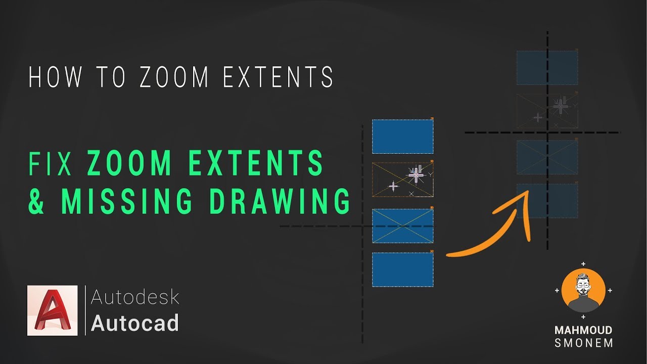 Autocad Drawing Disappears When Zoom Extents YouTube Autocad Drawing Disappears When Zoom Extents YouTube