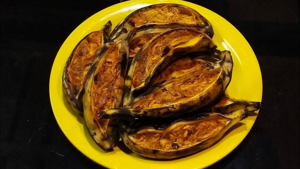ചിക്കൻ പഴംനിറച്ചത് /stuffed chicken banana recipe - YouTube