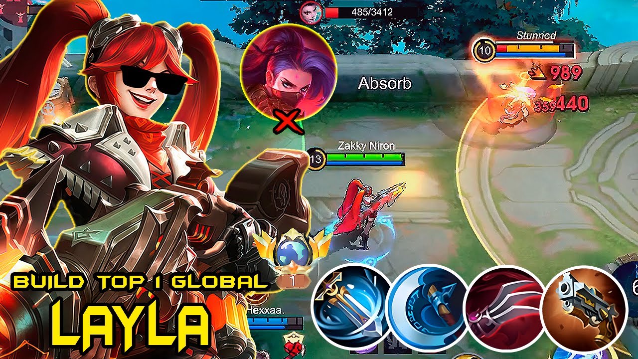 EASY WIN!!🔥LAYLA ONE HIT DELETE BUILD IS SUPER BROKEN!! - BUILD TOP 1 ...