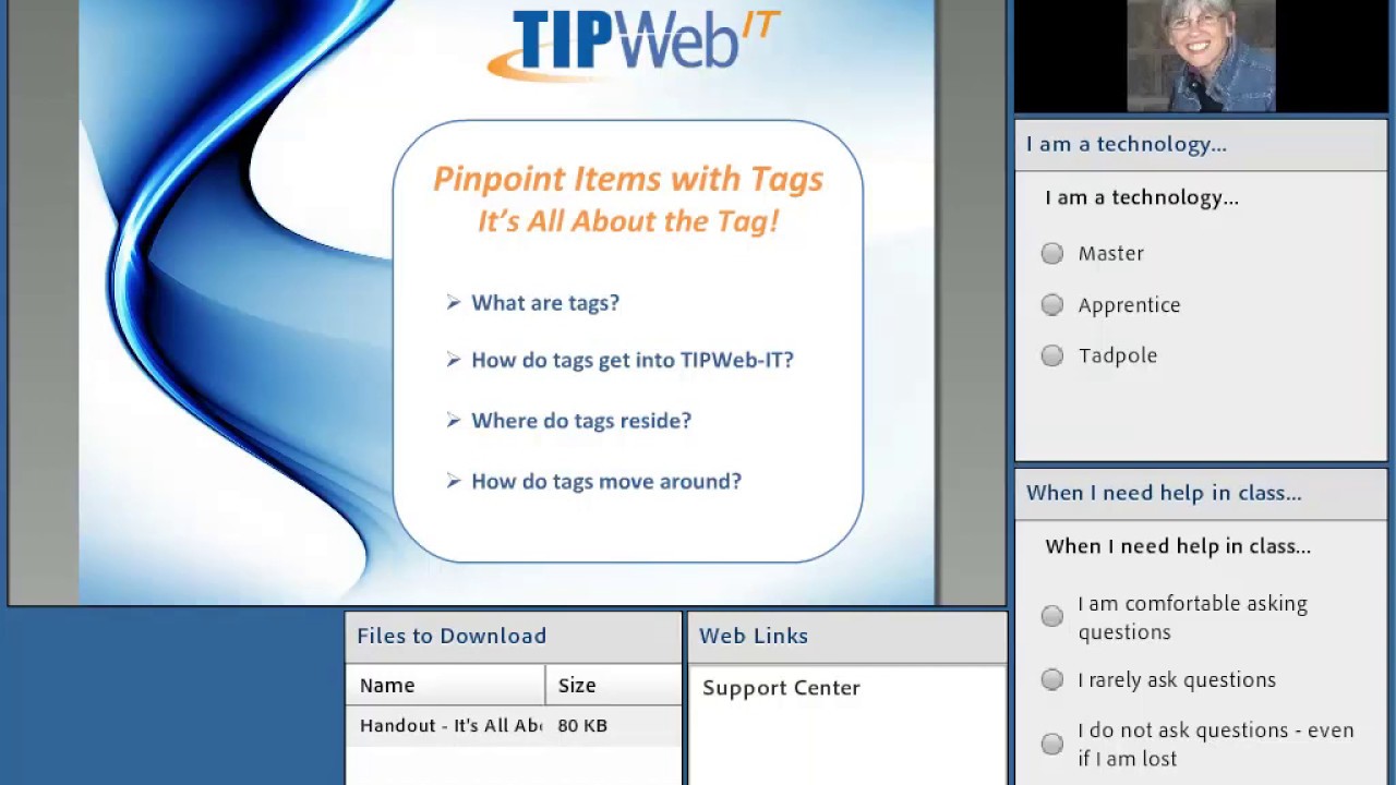 TIPWeb-IT: It's ALL About the TAG! - YouTube