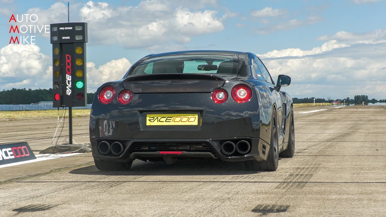 1000HP Nissan GT-R R35 0-285 KM/H Accelerations! - YouTube