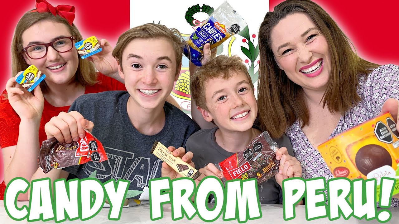Trying Candy From Peru! - YouTube