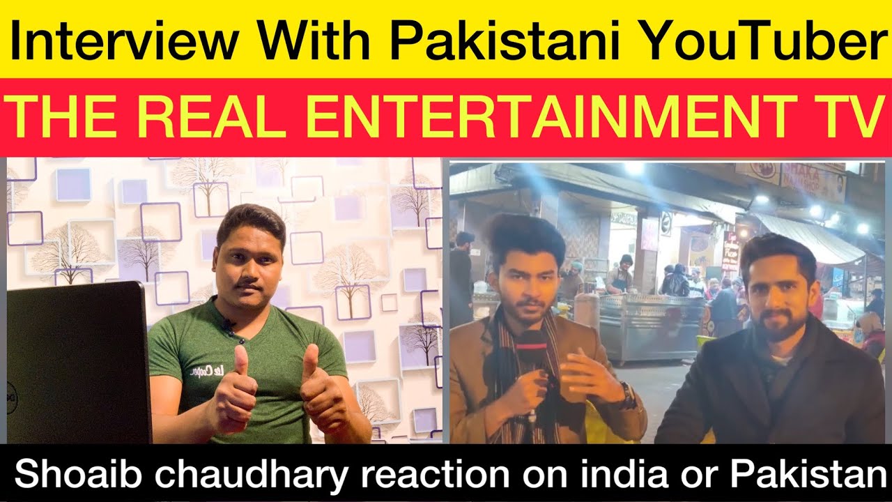 The Real Entertainment TV Sohaib Chaudhry Interview || Pakistani ...