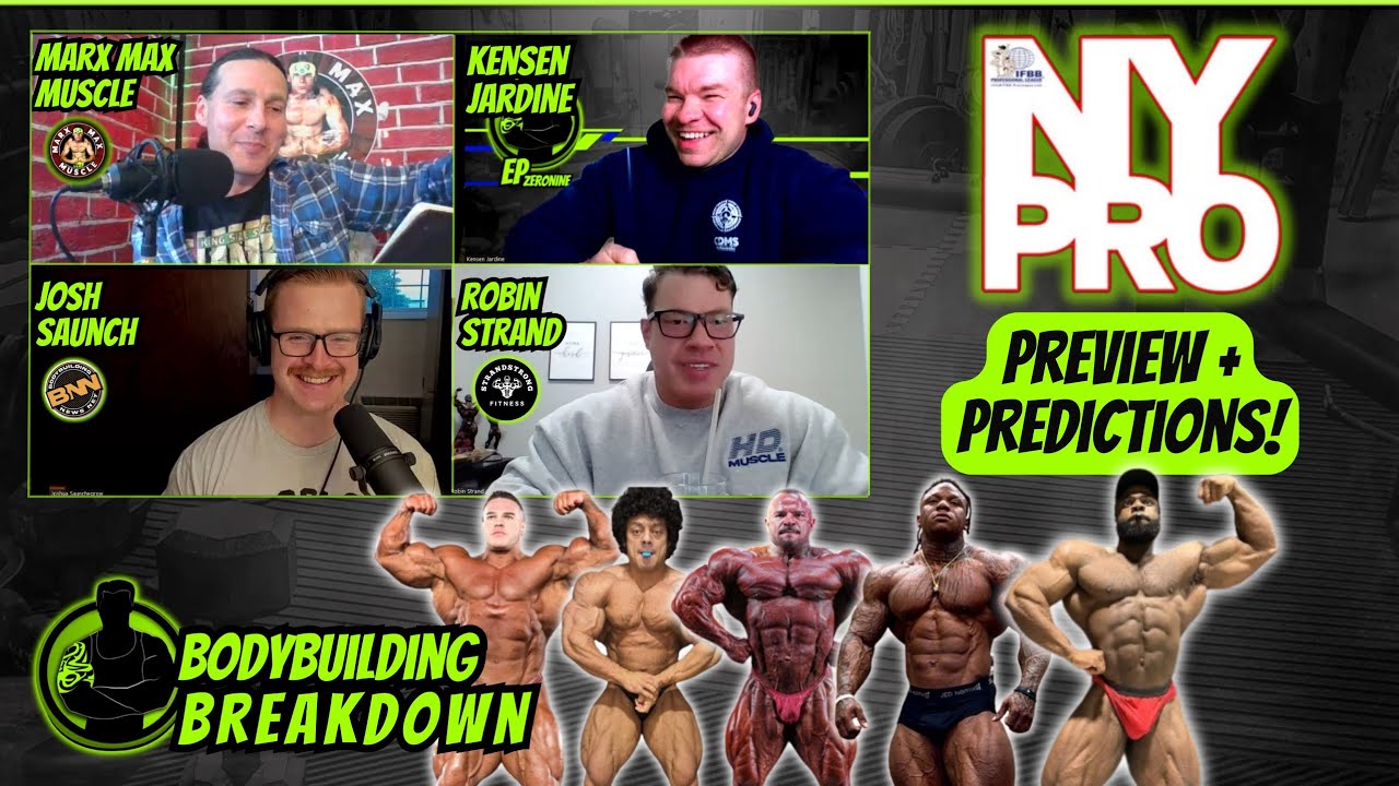 NEW YORK PRO 2024 PREVIEW + PREDICTIONS! - Feat. Marx Max Muscle, IFBB ...