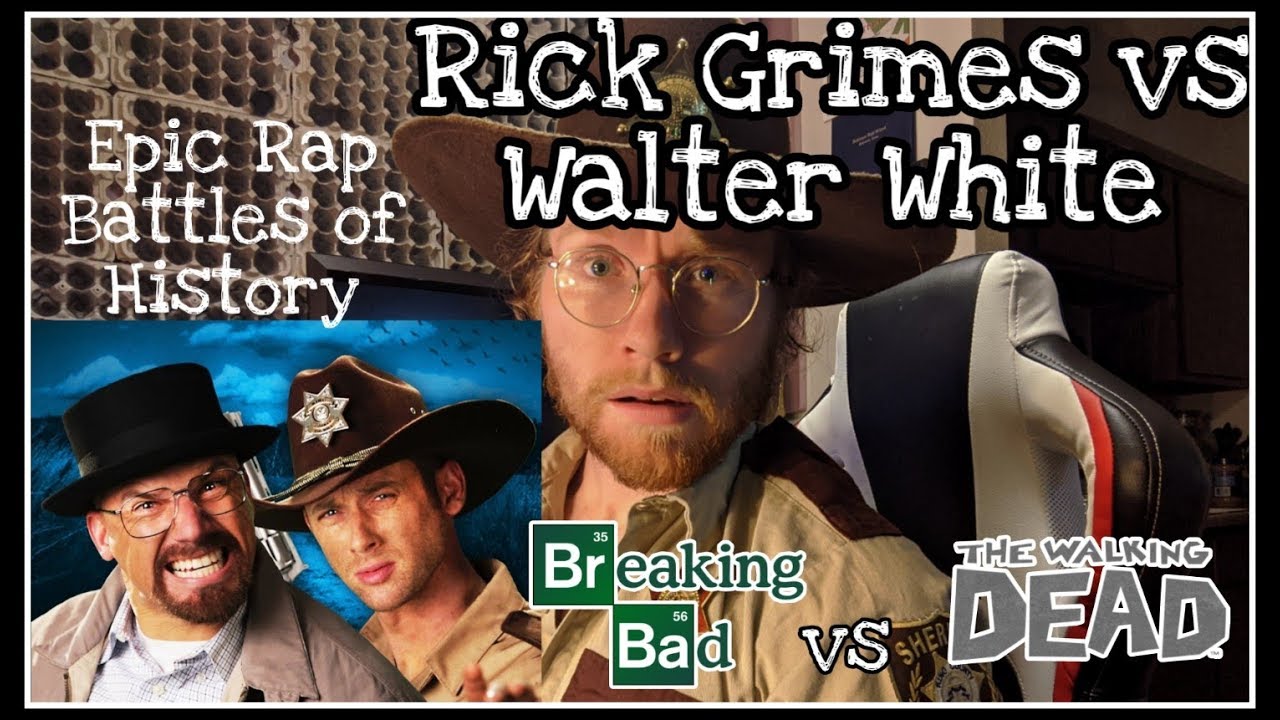 Rick Grimes vs Walter White. Epic Rap Battles of History REACTION ...