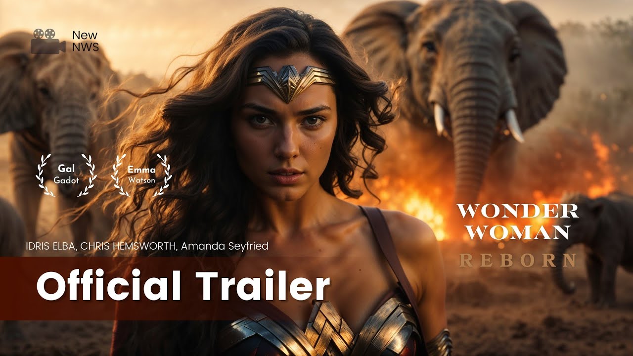 Wonder Woman Reborn: 2024 Teaser (AI Generated) Gal Gadot | Emma Watson ...