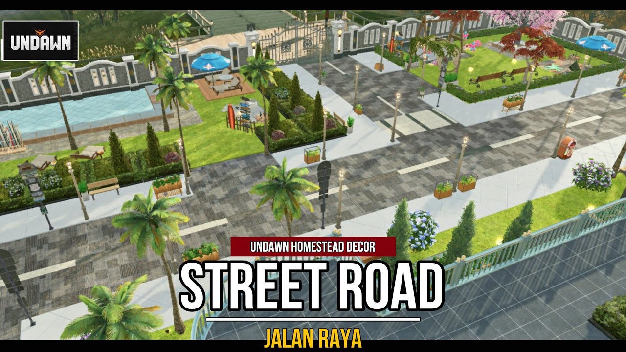 [GUIDE] MENGUBAH TAMAN RUMAH MENJADI JALAN ASPAL ALA PERKOTAAN | UNDAWN ...