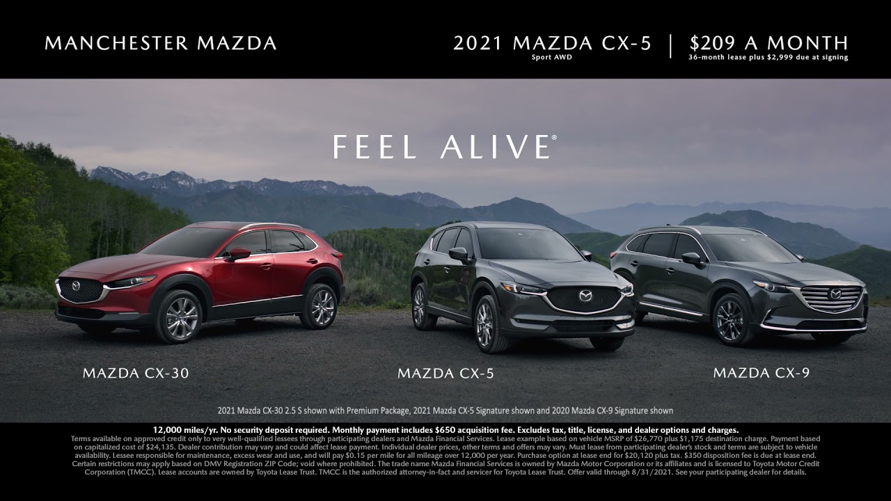 Manchester Mazda CX-5 Lease - YouTube