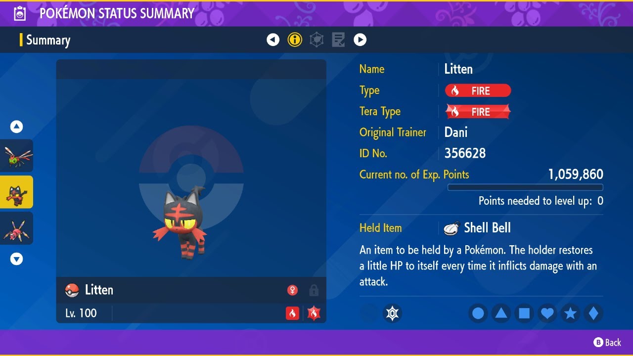 Litten - 5 Star Iron Hands (Grass Tera) Raid - Solo - Pokemon Violet ...