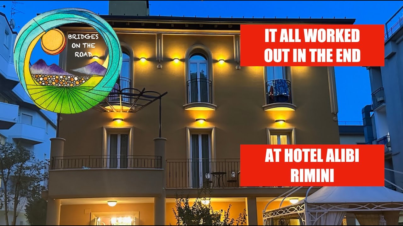 Everything worked out in the end at Hotel Alibi, Rimini, Italy - YouTube